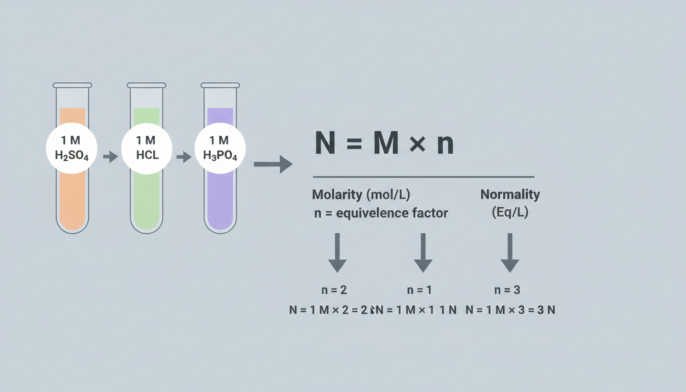 How to Convert Molarity to Normality – Formula, Steps & Free Calculator